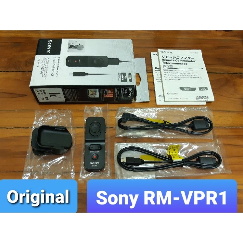 Original Sony RM-VPR1 รีโมทมีสายโซนี่ของแท้ ใช้ถ่ายภาพนิ่ง/ถ่ายวีดีโอ ...