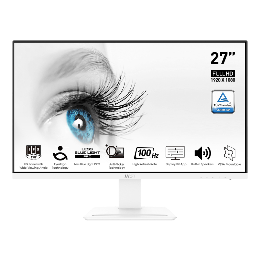 NEW..NEW 27" MONITOR MSI PRO MP273A (2สี), IPS 100Hz 1ms(Speakers มี ...