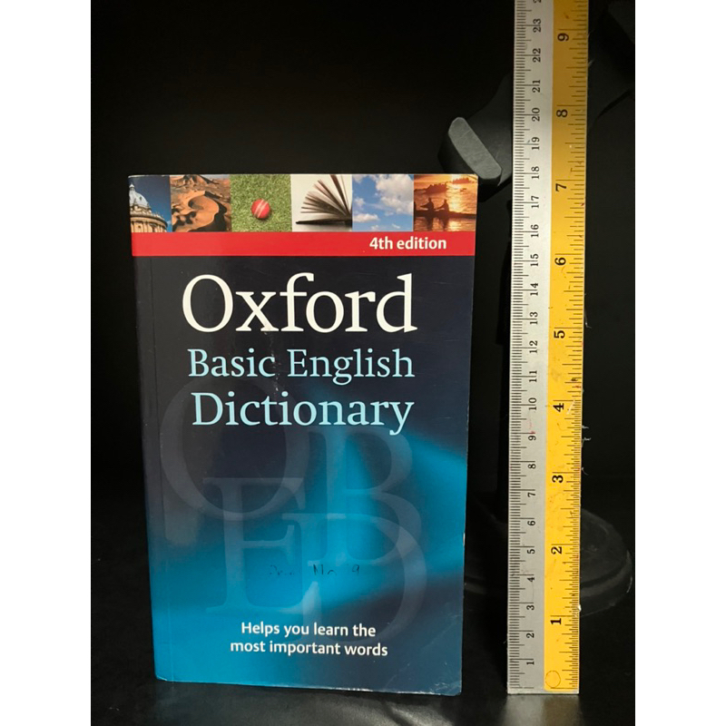 พจนานุกรมมือสอง | Oxford Basic English Dictionary 4th ED | Shopee Thailand