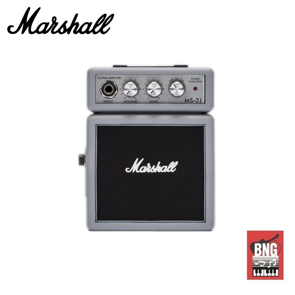 Marshall MINI AMP MARSHALL MS-2J + พร้อมอะแดปเตอร์ 9V | Shopee Thailand