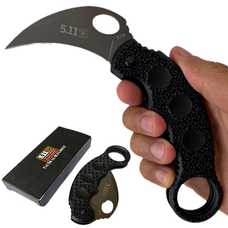 5.11+ Karambit Folding Knife TARANI KNIFE SERIES no.X14 Tactical ...