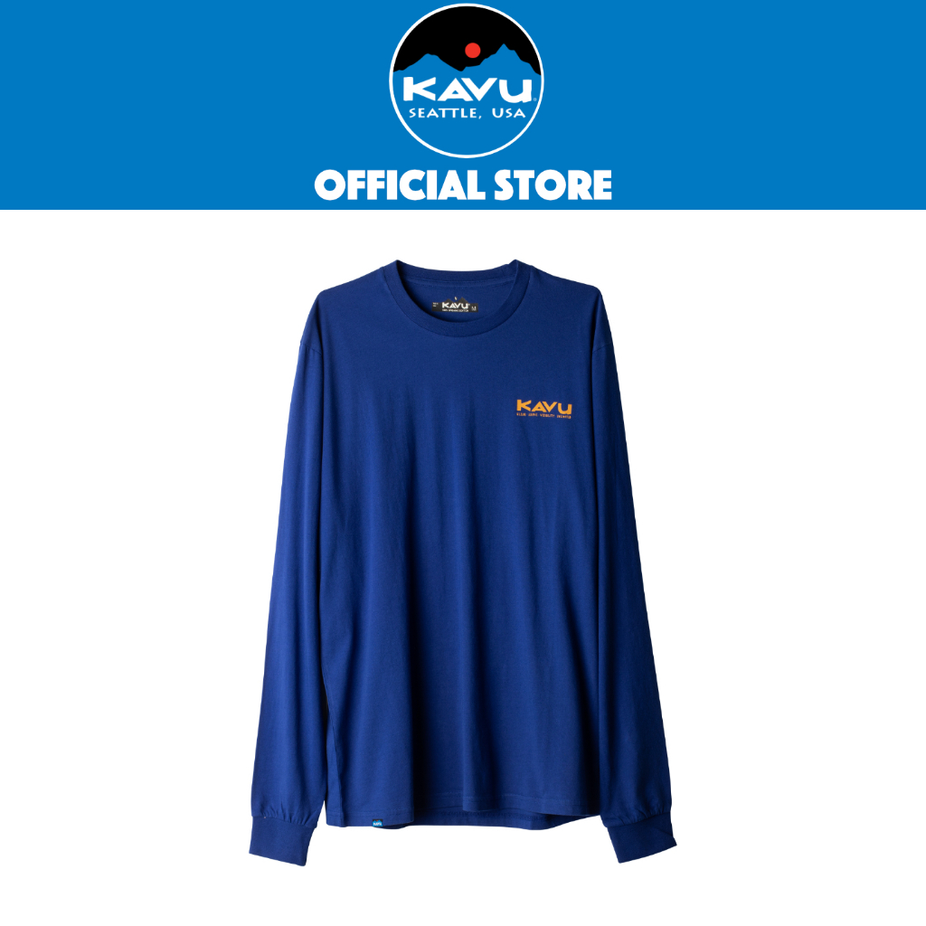 KAVU Get Burly Early T-Shirt เสื้อแขนยาว | Shopee Thailand