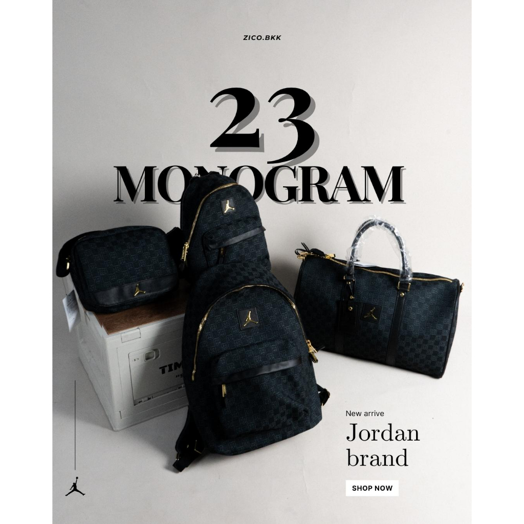 Jordan 23 Monogram (FJ9679, FJ6784, FJ6787, FJ6790) | Shopee Thailand