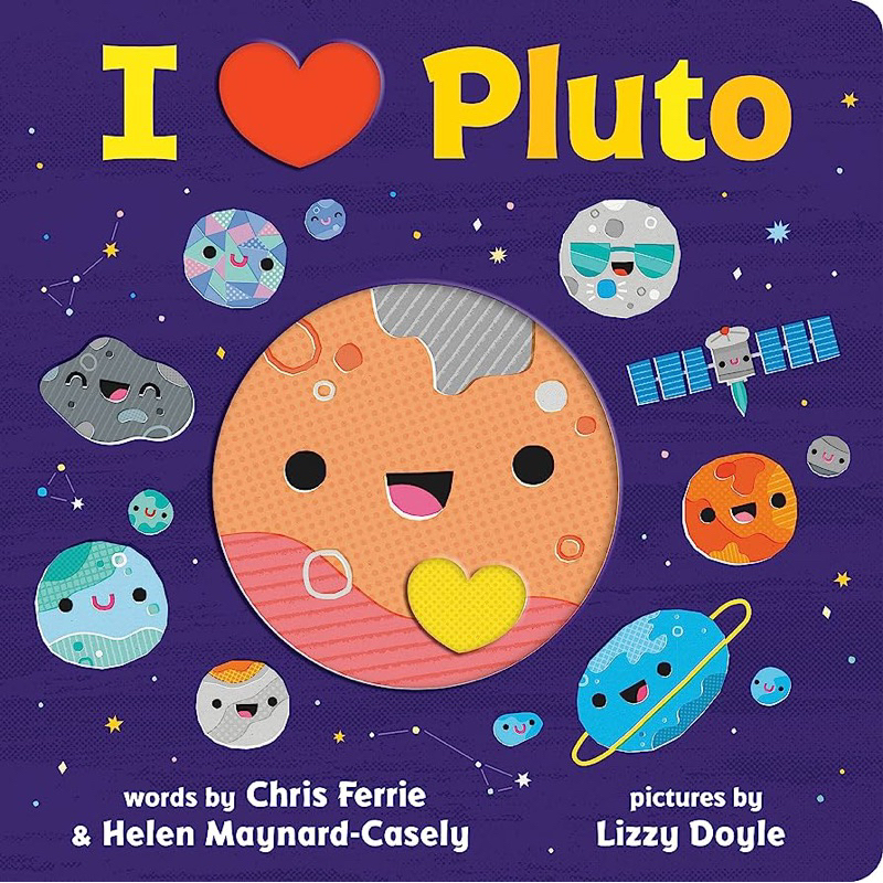 [หนังสือเด็ก] 8 Little Planets I Love Pluto Baby University STEM science board book loves solar ...