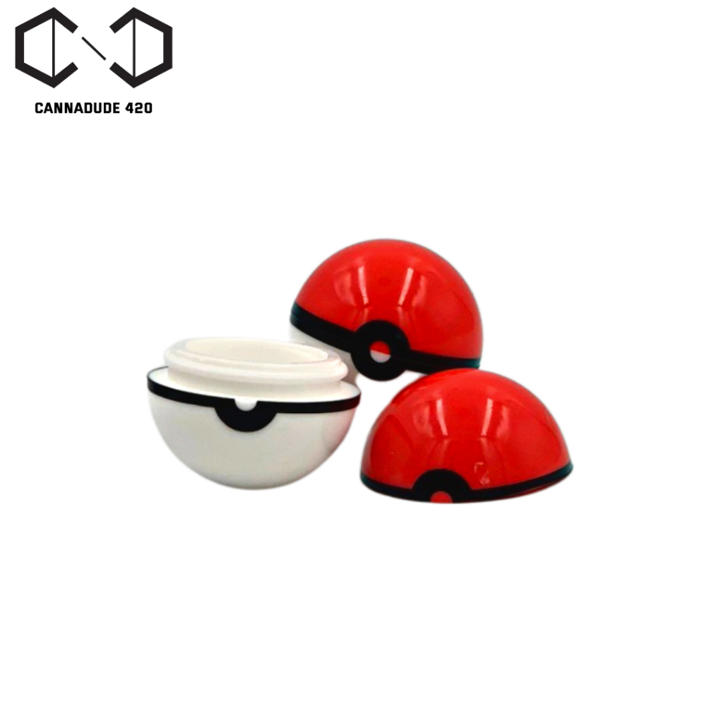 กระปุกซีลีโคน Silicone Jar Pokeball Style 5ML สำหรับบรรจุของเหลว บรรจุ ...
