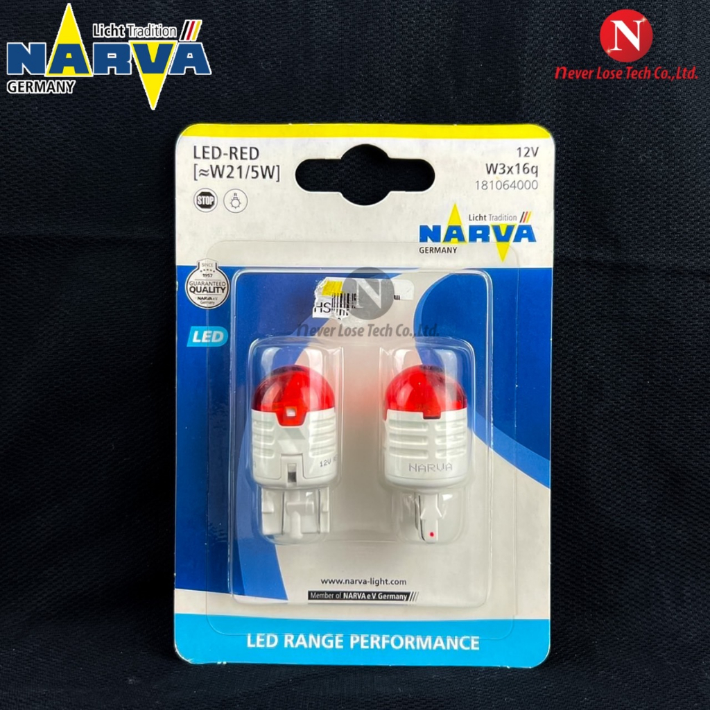 หลอดไฟเบรคแสงสีเเดง NAVAR LED-RED P21W/5W P21 P21W W21W รุ่น LED RANGE ...