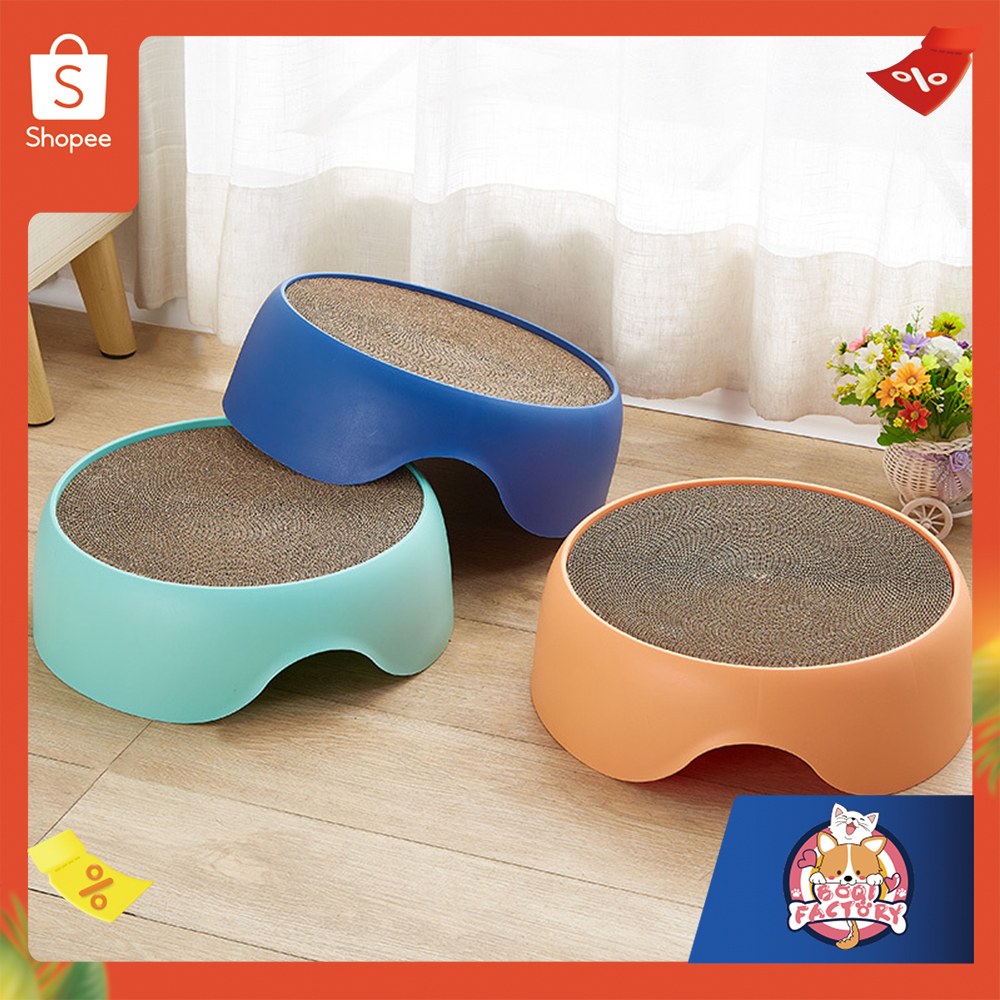 ๋๋Boqi Factory ที่ลับเล็บแมว รูปอ่าง ที่ฝนเล็บแมว ของเล่นแมว เป็นที่นอนแมวไปในตัว YCLM013 ...