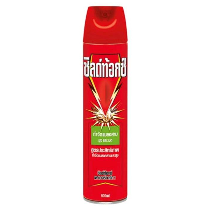 Shieldtox ชิลด์ท้อกซ์ เพาเวอร์ดาร์ด 1 กำจัดแมลงสาบ ยุง และมด ขนาด 600 ...