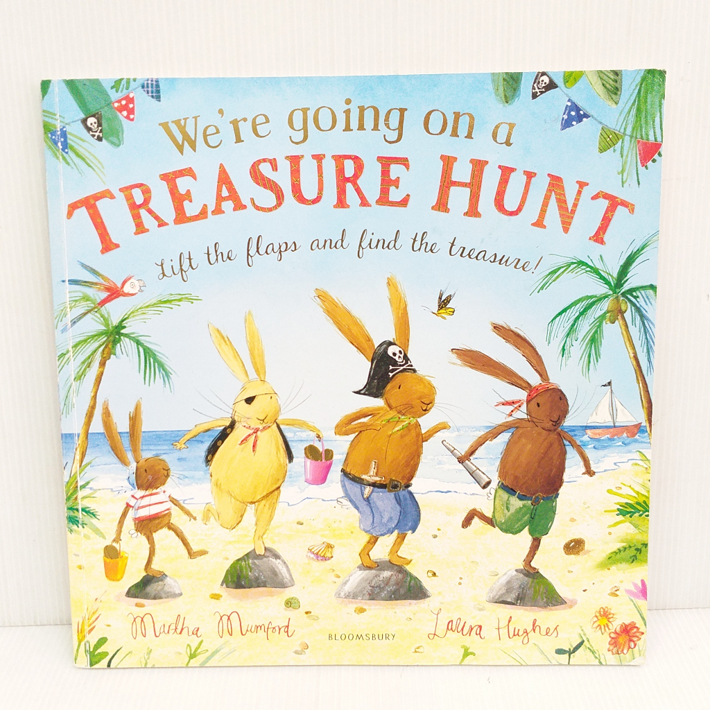 We're Going on a Treasure Hunt นิทานภาษาอังกฤษ มือสอง Lift the Flap ...