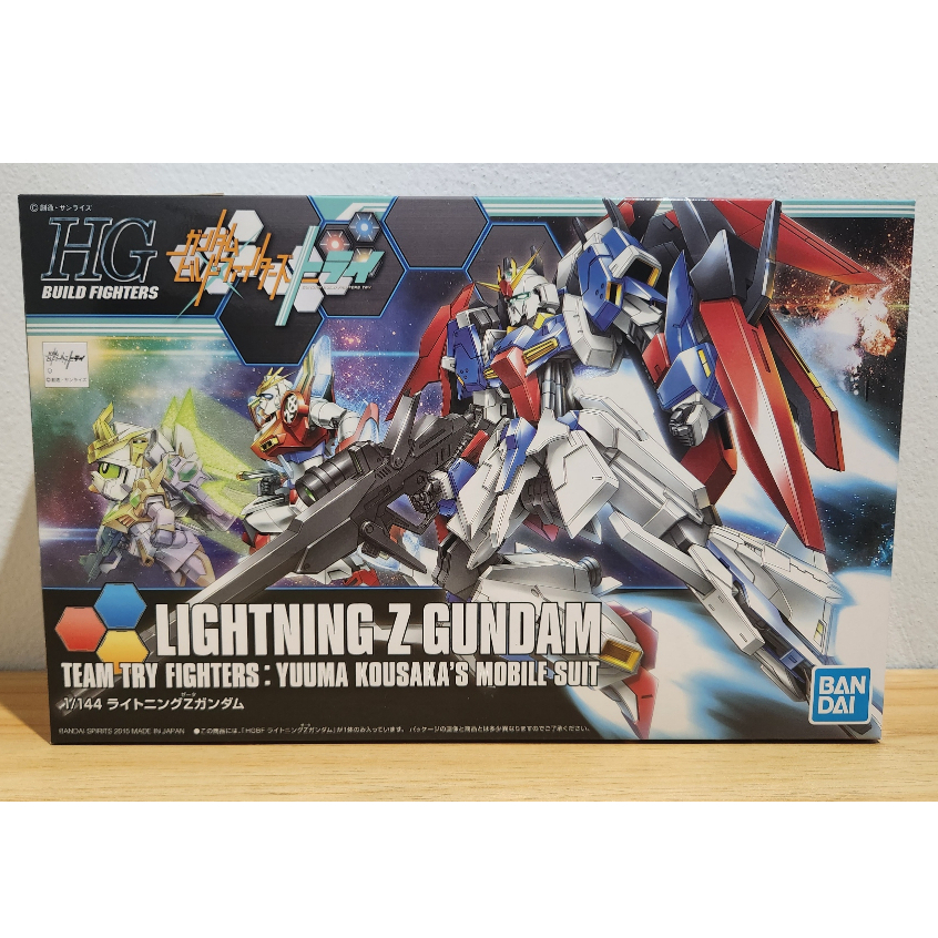 Bandai 1/144 HGBF MSZ-006LGT Lightning Zeta Gundam (Gundam Model Kits) - โมเดล กันดั้ม กันพลา ...