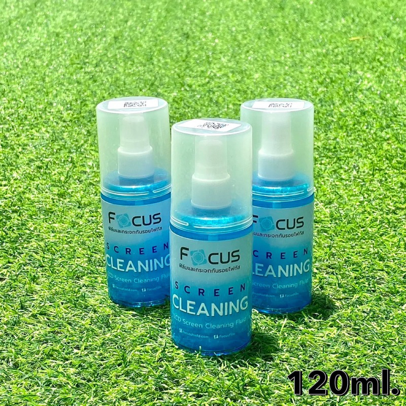 FOCUS Screen Cleaning โฟกัส สเปรย์ ทำความสะอาด ผ้ามาโครไฟเบอร์ | Shopee ...