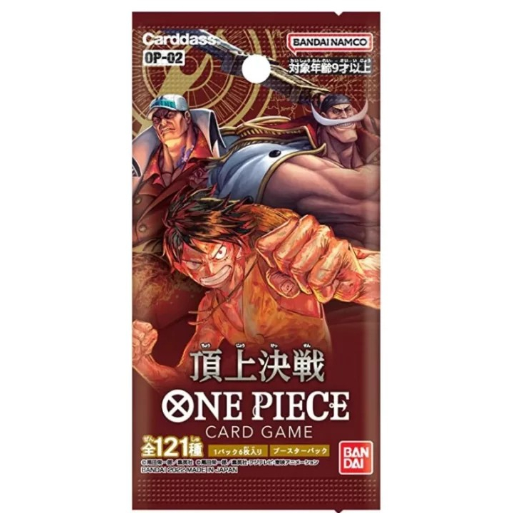 [One Piece Card Game] Booster Pack (ซองสุ่ม) - OP02 OP06 EB01 "ของแท้ ...