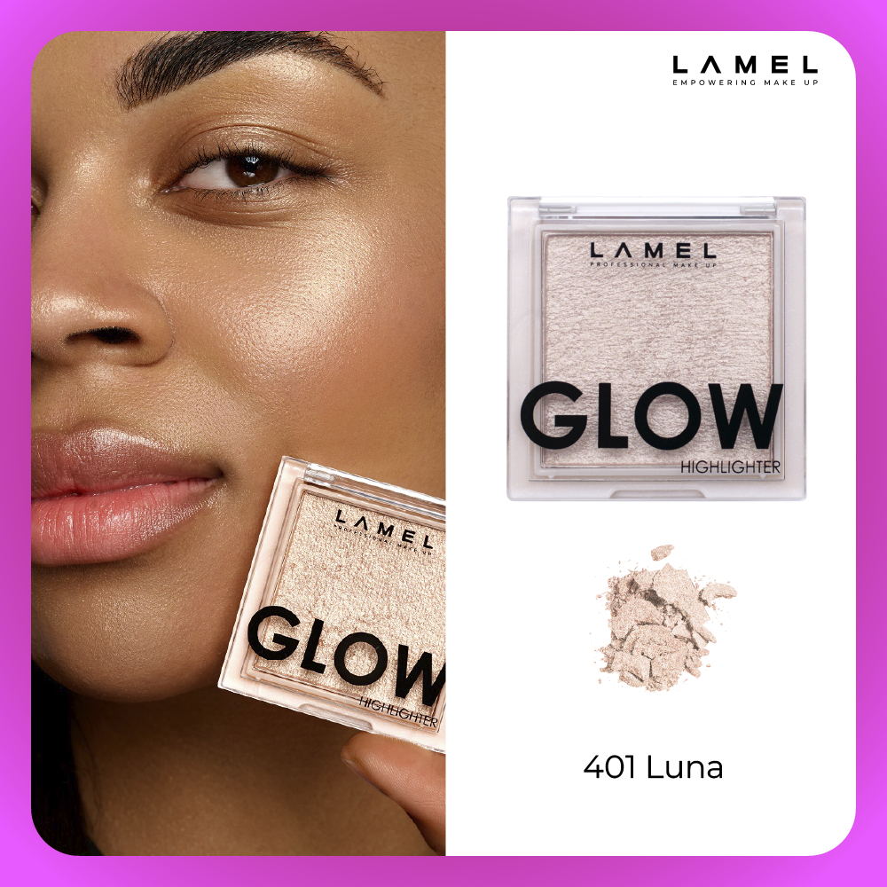 Lamel Glow Highlighter ลาเมล โกลว์ ไฮไลท์เตอร์ (เครื่องสำอาง, ไฮไลท์ ...