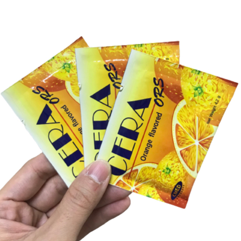 Cera ORS ผงเกลือแร่ รสส้ม (แพค 3 ซอง) พร้อมส่ง!!! | Shopee Thailand