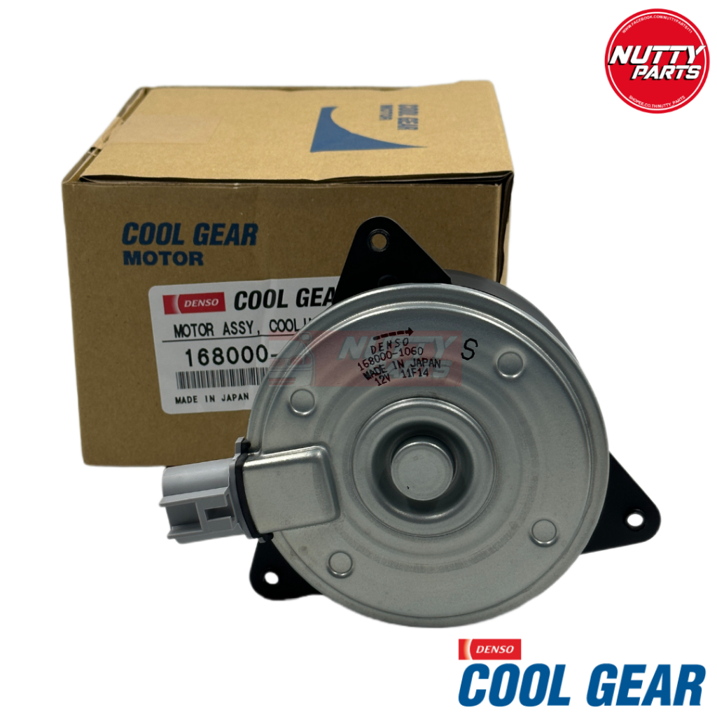 Denso (Cool Gear) มอเตอร์พัดลมหม้อนำ Toyota Corolla Altis ปี 01-07 , Vios 03-07 168000-1060 ...