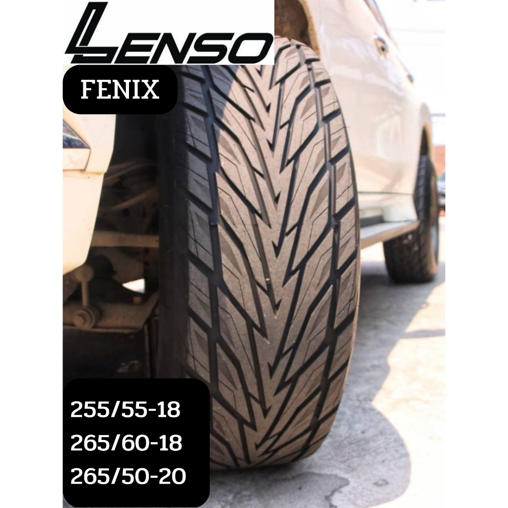 ยางรถยนต์ LENSO รุ่น FENIX ลาย FENIX (ราคาต่อ1เส้น) | Shopee Thailand