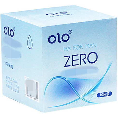 OLO basic thin condoms 001 10pcs 50-52-54mm ถุงยางอนามัย ถุงยาง (10ชิ้น/1กล่อง) แบบบาง บาง 0.01 ...