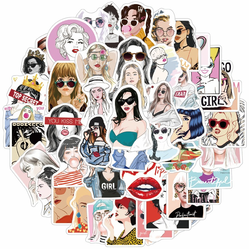💥พร้อมส่ง💥WAIFU GIRL sticker Waifu สาวกระต่าย สติกเกอร์กันน้ำรูปแบบที่ ...
