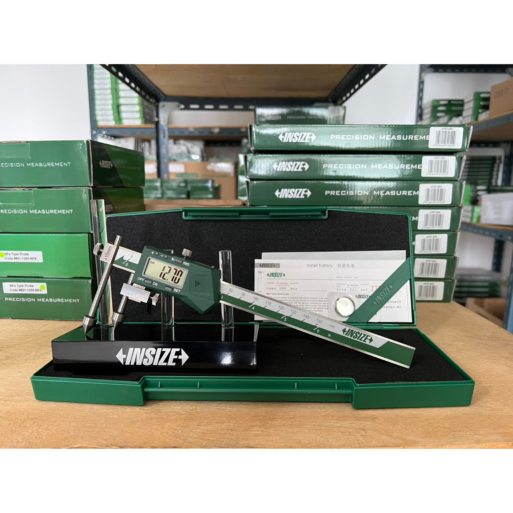 เวอร์เนียดิจิตอล แบบ Offset Caliper ขนาด 6 นิ้ว INSIZE รุ่น 1192-150A ...