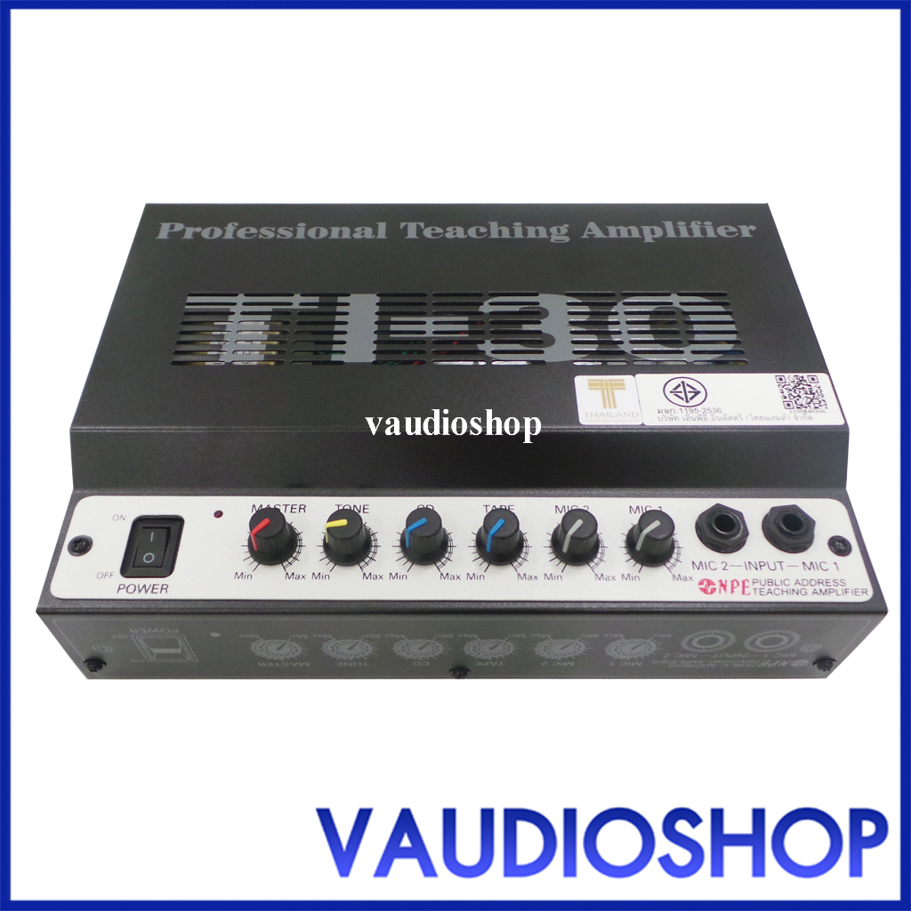 แอมป์ขยายเสียงในห้อง NPE TI-30 เครื่องขยายเสียงห้องเรียน ห้องประชุม จำนวน 1 เครื่อง แอมป์ NPE ...