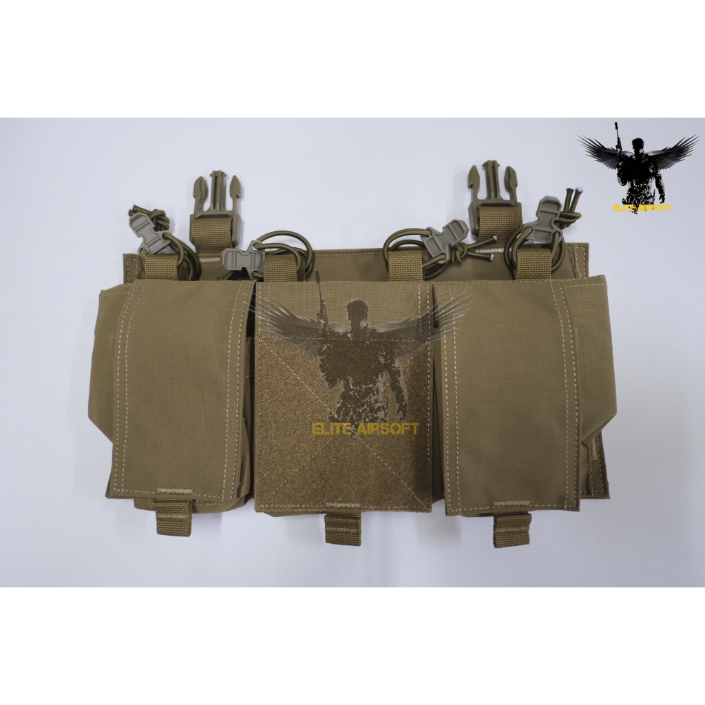 เพ้าแม็กกาซีนแบบ4ช่อง (5.56 Quadruple mag plate) (Velcro Front Panel ...