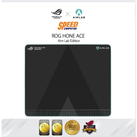 ASUS GAMING MOUSE PAD(แผ่นรองเมาส์) ROG HONE ACE AIM LAB EDITION by speedcom | Shopee Thailand