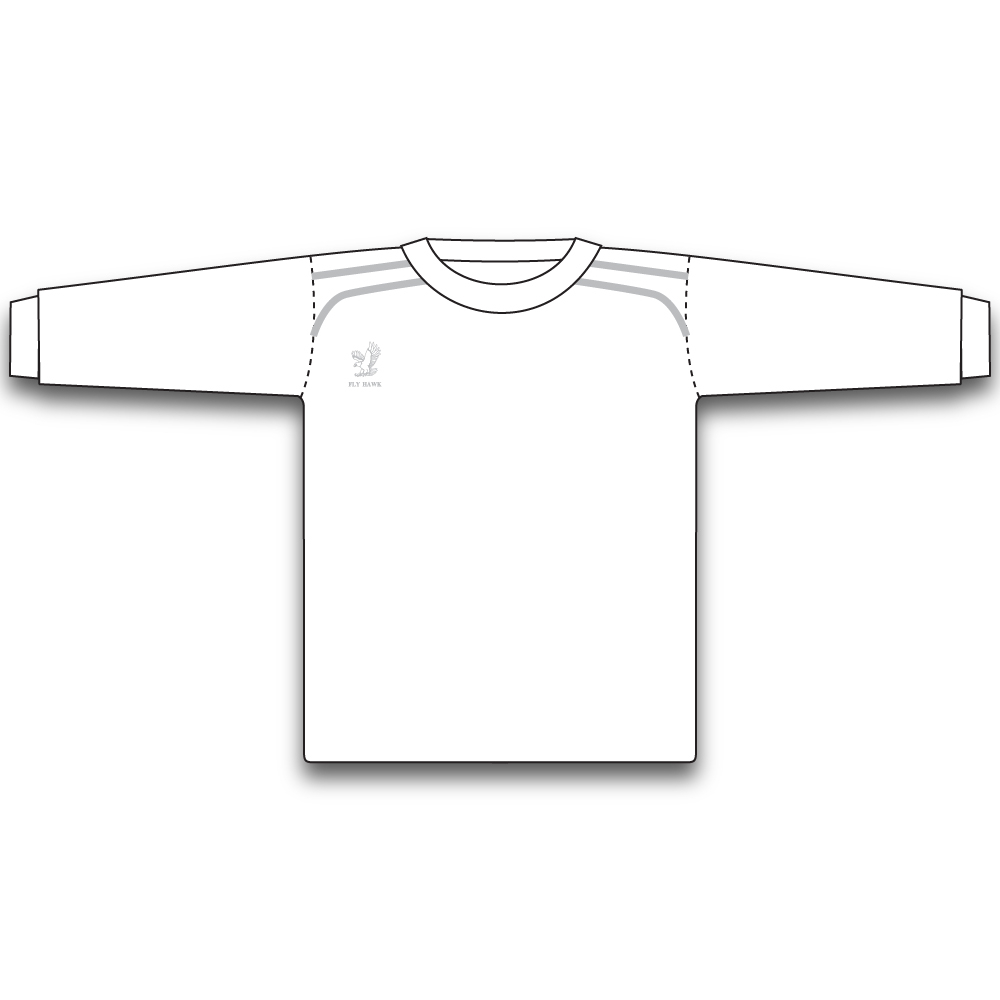 เสื้อฟุตบอลแขนยาว เสื้อฟุตบอลฟลายฮ็อค FLY HAWK รุ่น A972 ชุด 2 ของแท้ 100% | Shopee Thailand