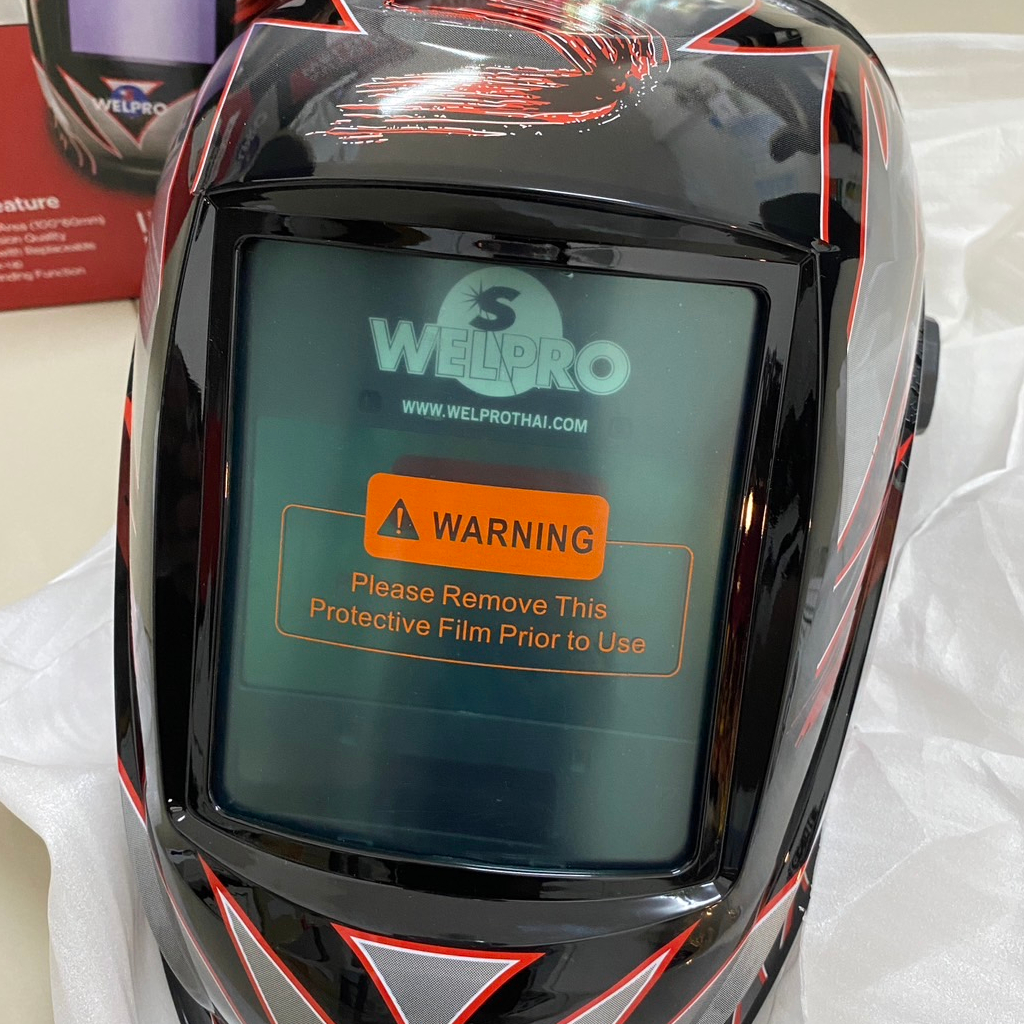 หน้ากากเชื่อมปรับกรองแสงอัตโนมัติ WELPRO รุ่น WP859D | Shopee Thailand