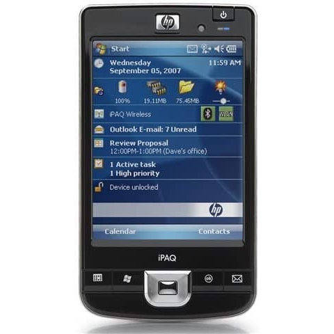 HP iPAQ 212 Enterprise Handheld คอมพิวเตอร์พกพา 10.2 ซม. (4 นิ้ว) 640 x 480 พิกเซล จอสัมผัส 190g ...
