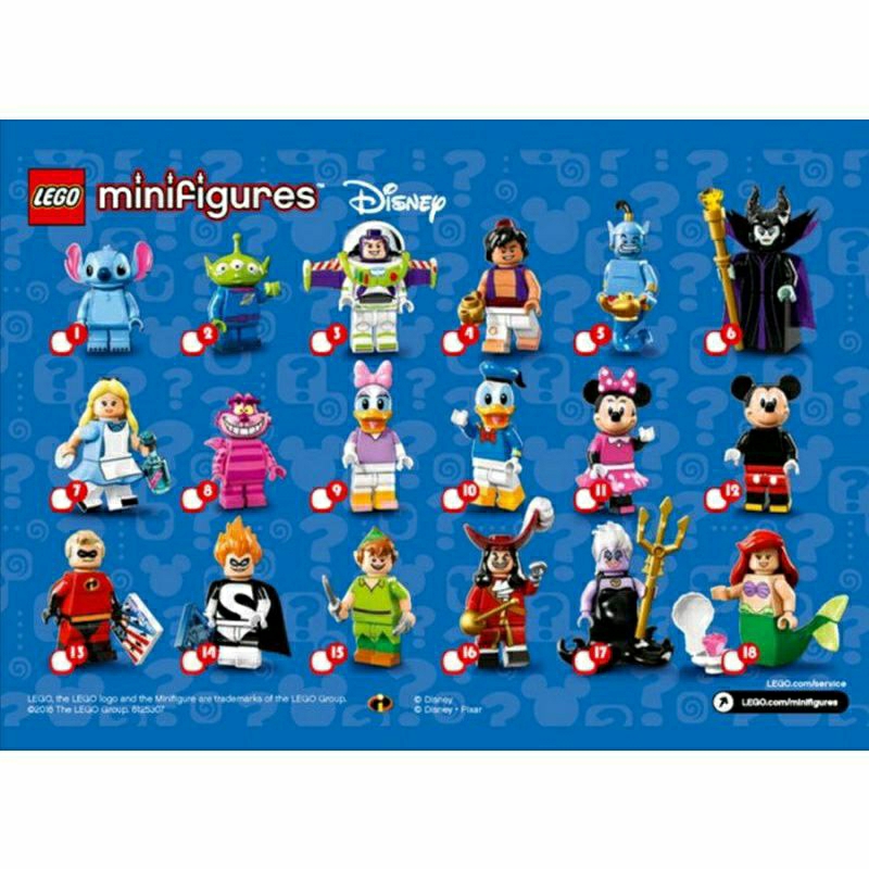 LEGO 71012 Lego Disney Minifigures Series 1 พร้อมส่ง แบบแยกตัว ของแท้ ...