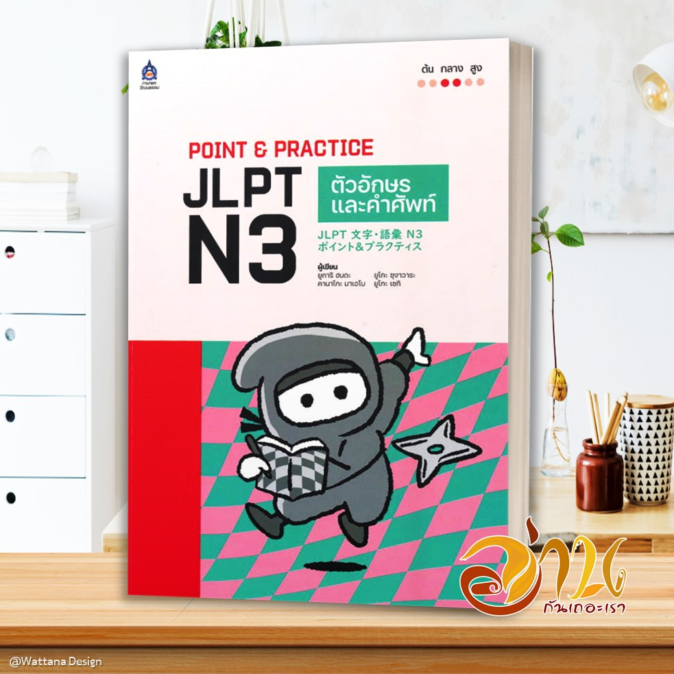หนังสือ POINT&PRACTICE JLPT N3 ตัวอักษรและคำศั สนพ.ภาษาและวัฒนธรรม สสท. หนังสือเรียนรู้ภาษา ...
