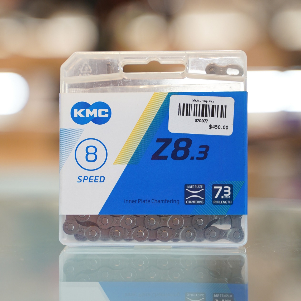 โซ่จักรยาน KMC Z8.3 8 speed พร้อมตัวปลดเร็ว | Shopee Thailand