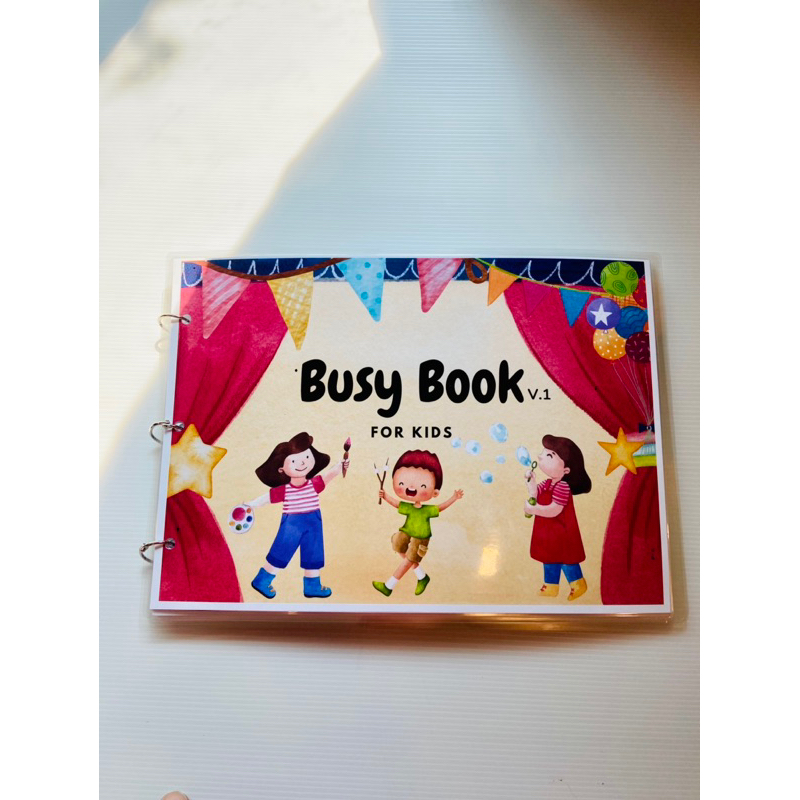 Busy book for kids เคลือบแข็งทนทาน | Shopee Thailand