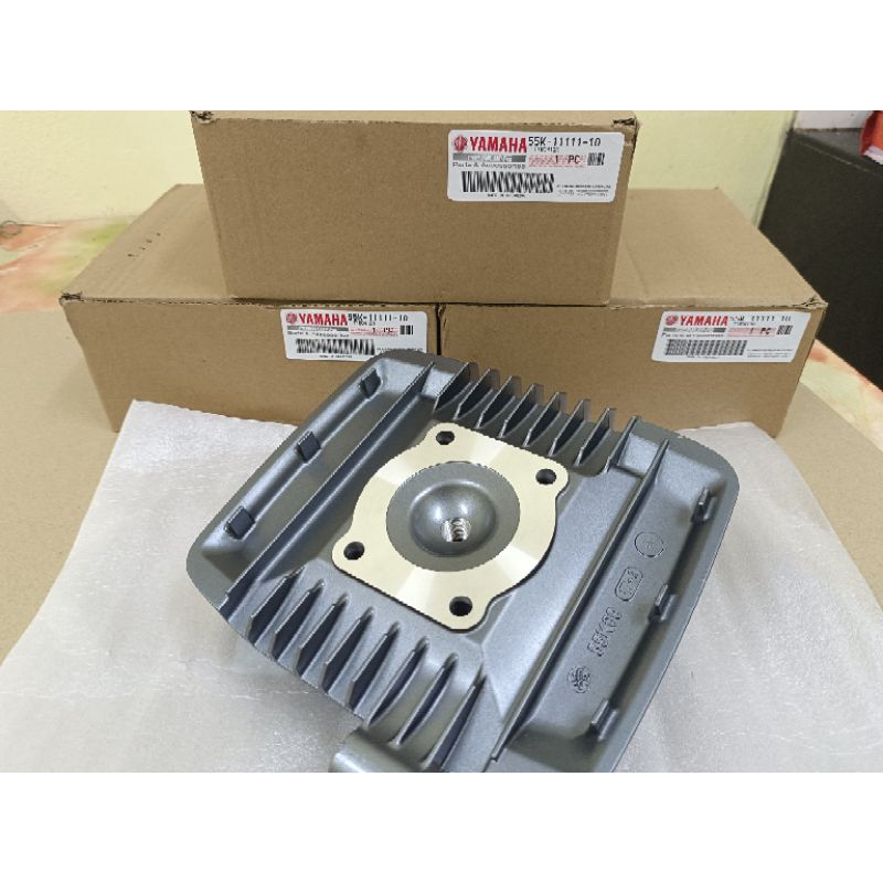 55K111110:ฝาสูบ Rxz 55K00 แท้ใหม่ศูนย์ Yamaha อินโดนีเซีย(100%แท้ใหม่ ...