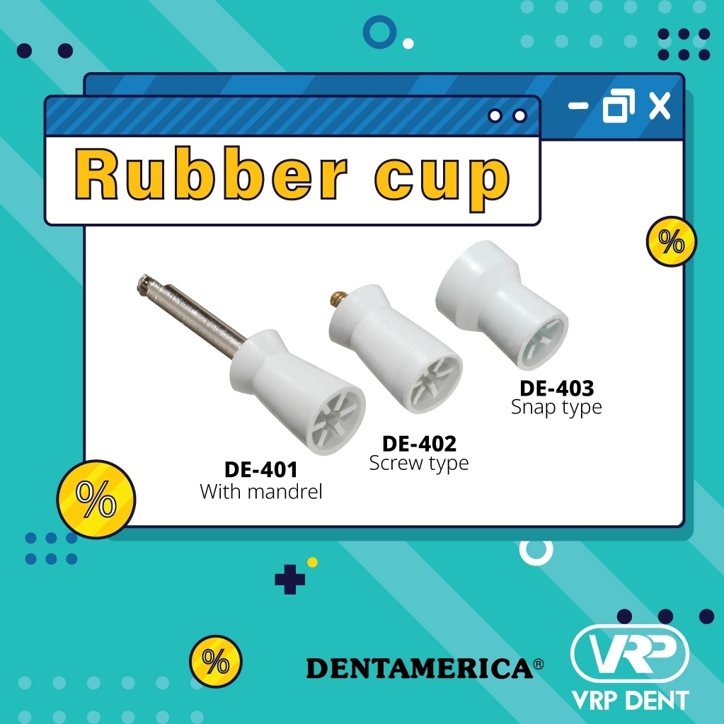 Rubber Cup 12 pcs./pack DE-40X | Shopee Thailand