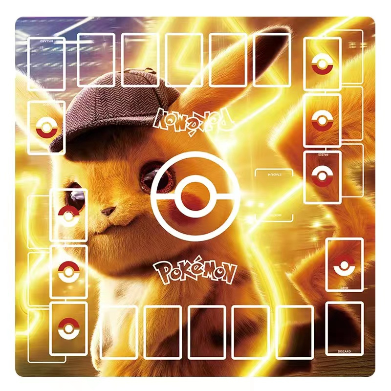 Playmat Pokemon Card Games สนามรบ Battle Pad แผ่นรองการ์ด Tcg แผ่นรอง ...