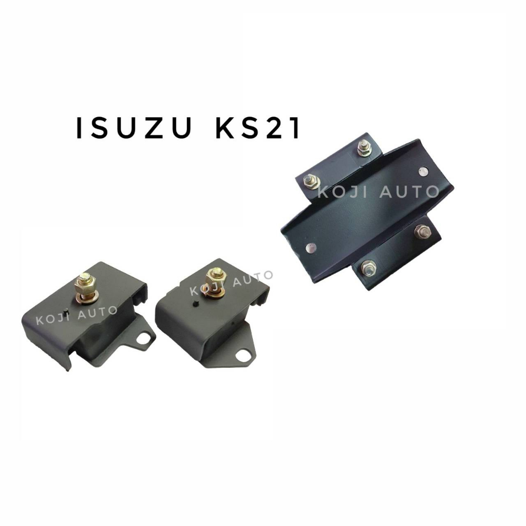 Set ยางแท่นเครื่อง ยางแท่นเกียร์ Isuzu KS21 | Shopee Thailand