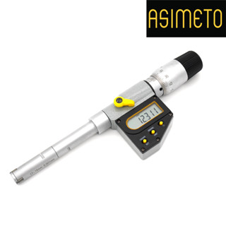 Asimeto ไมโครมิเตอร์วัดรูใน 3 ขาแบบดิจิตอล 3 Point inside digital micrometer 12-16 มม | Shopee ...