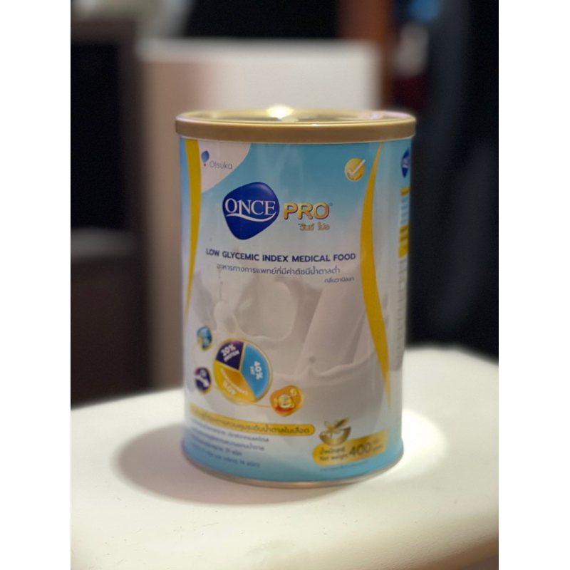 ONCE PRO อาหารทางการแพทย์ที่มีค่าดัชนีน้ำตาลต่ำ | Shopee Thailand