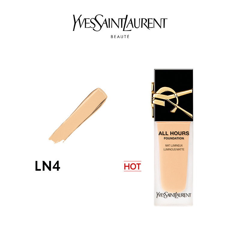 สูตรใหม่ YSL YVES SAINT LAURENT ALL HOURS FOUNDATION 25 ml รองพื้นตัวฮิต!! | Shopee Thailand