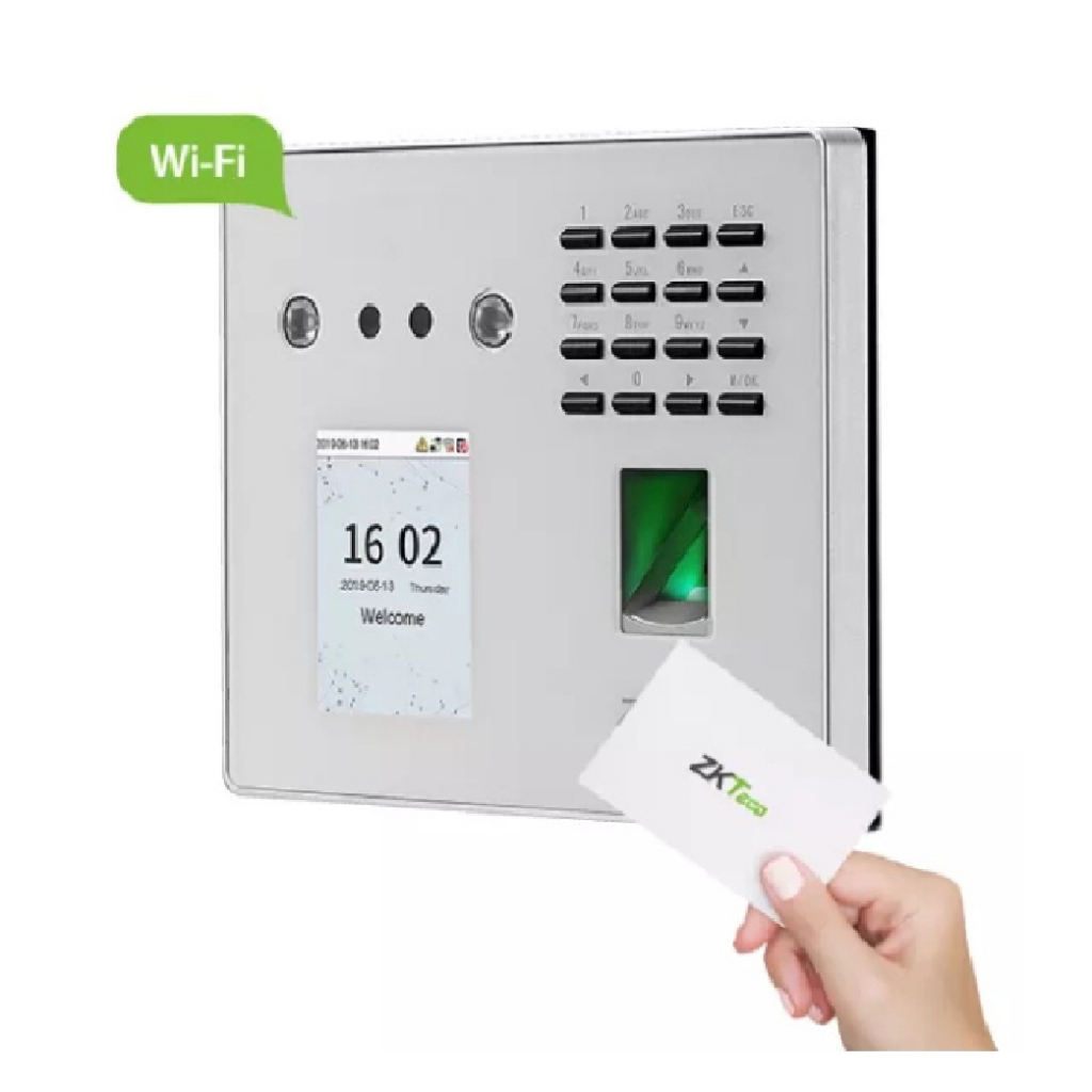 ZKTeco เครื่องสแกนนิ้ว MB40-VL เครื่องตอกบัตร LINE ข้อความแจ้งเตือน ...