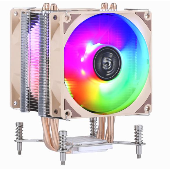 พัดลมซีพียู 4-6ท่อ Intel X79 X99 X299 LGA 2011 2011-3 2066 FAN CPU ...