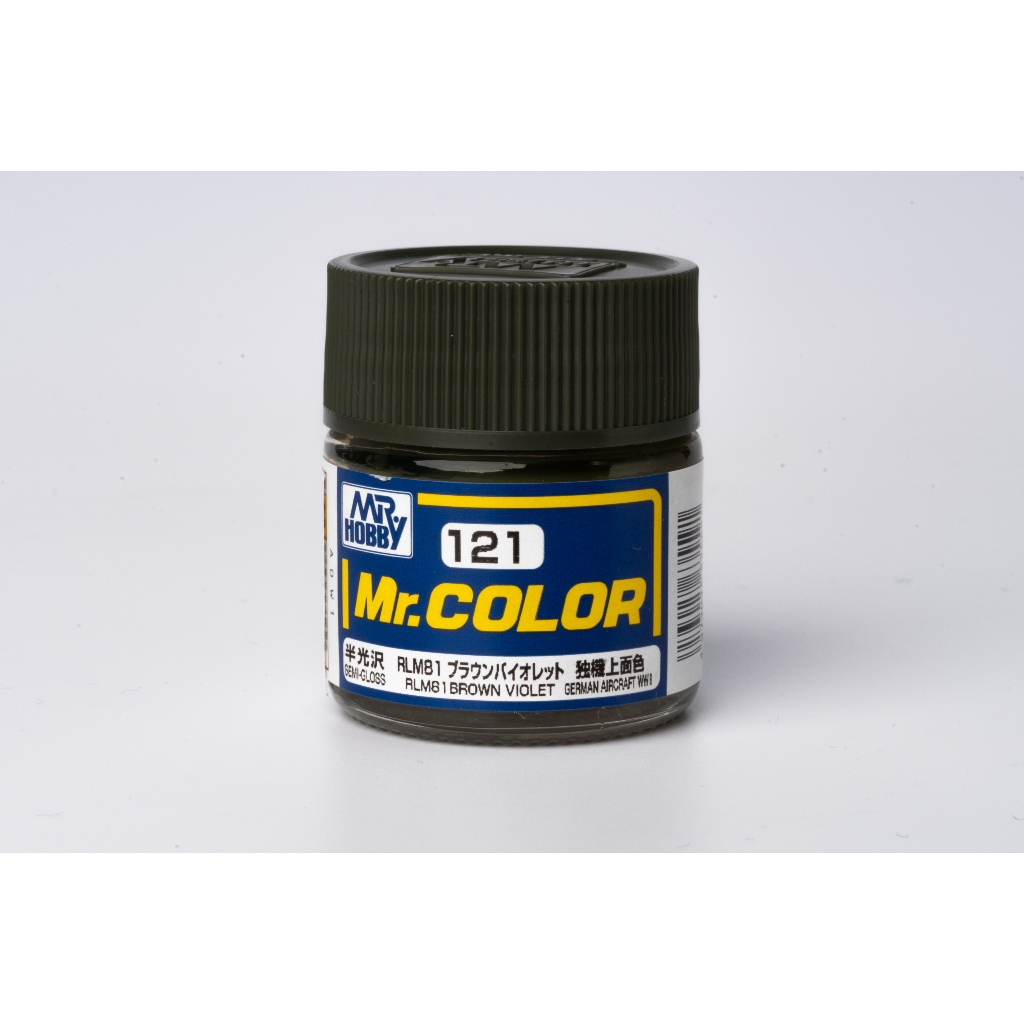 สีสูตรทินเนอร์ Mr.color 121 RLM81 Brown Violet | Shopee Thailand