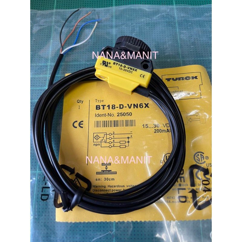 BT18-D-VN6X เซ็นเซอร์ตรวจจับวัตถุทึบเเสง ระยะ 450mm | Shopee Thailand