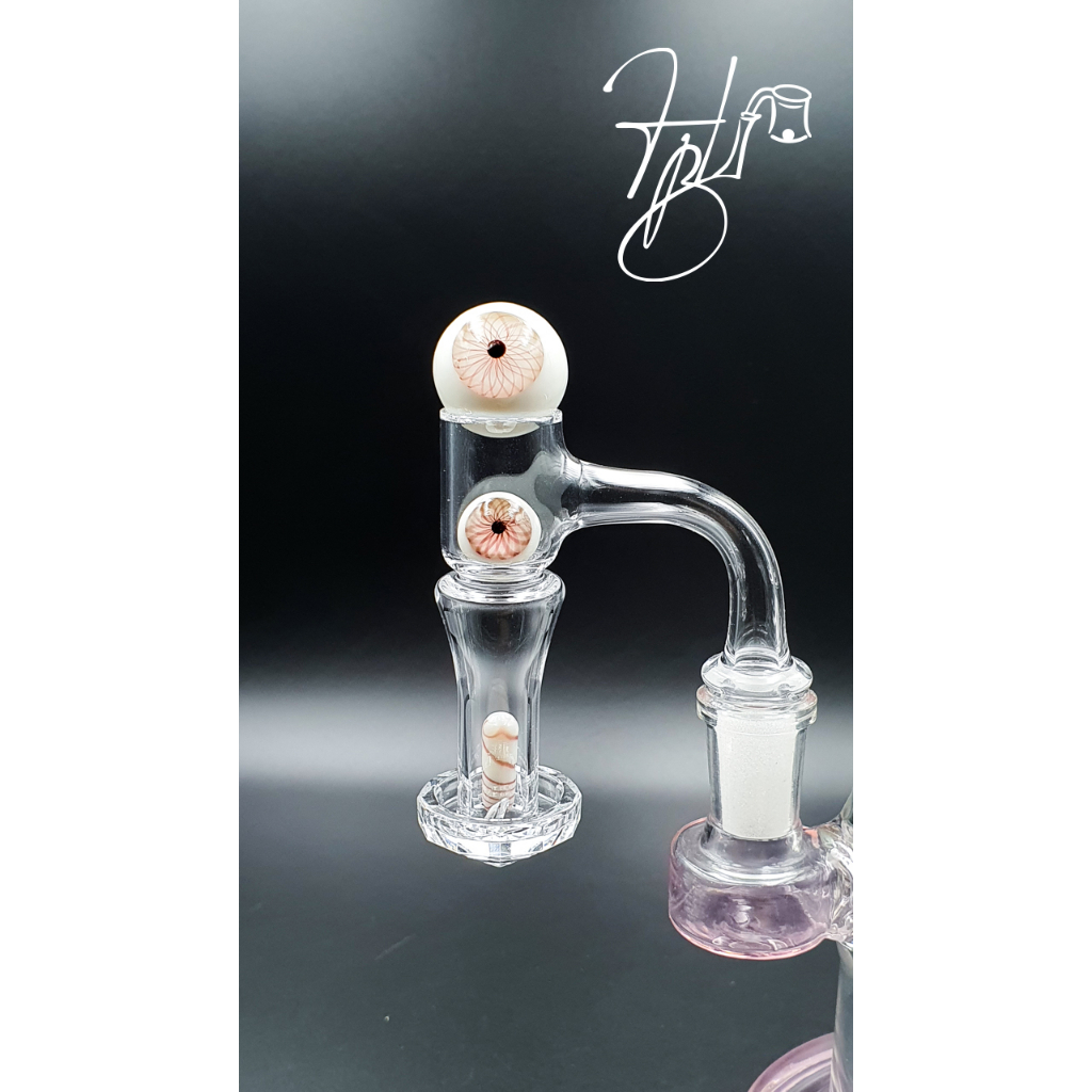 Terp Ball EYE SET ลูกแก้ว 3pc* Carb Cap for Quartz Banger, Dab rig, Wax ...