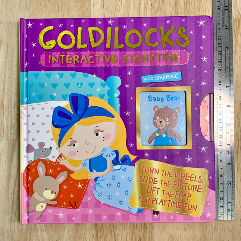 บอร์ดบุ๊ค ภาษาอังกฤษ Goldilocks (Interactive Storytime) | Shopee Thailand