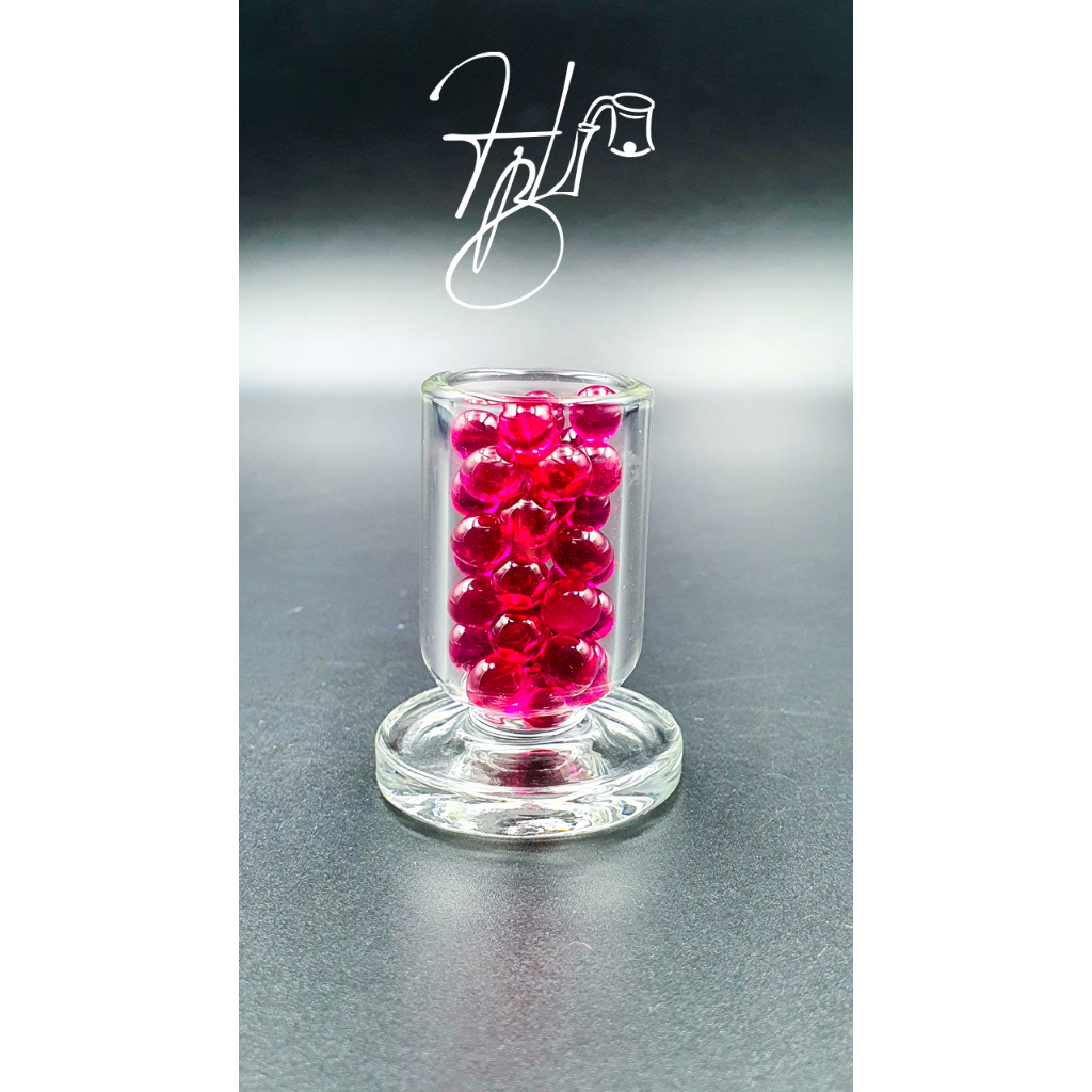 6mm Terp Pearls Ruby 1pc* ลูกแก้ว ทับทิม แท้! Real Ruby Quartz for ...