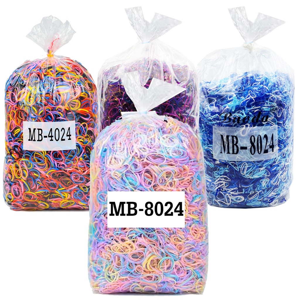 หนังยาง 1 กิโลกรัม ยางรัดผม พร้อมส่งในไทย | Shopee Thailand