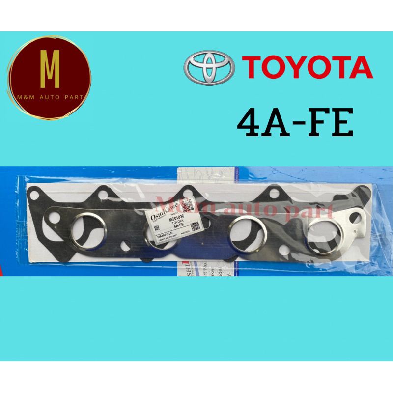 ประเก็นไอดี-ไอเสีย TOYOTA 4A-FE AE100 AE101 AE104 AT190 16V COROLLA ...