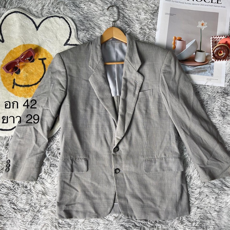 สูท size SML สีผู้ดีสะอาด | Shopee Thailand